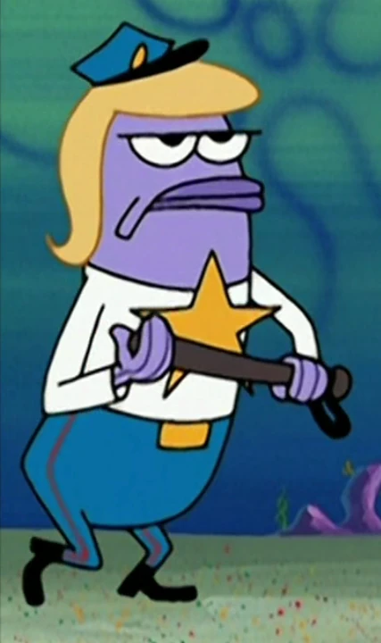 Spongebob Police Fish