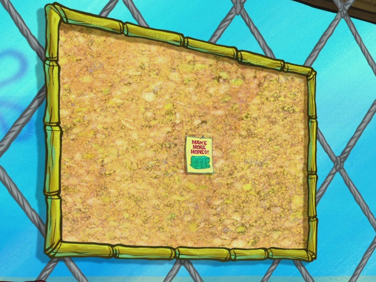 Bulletin board (object) | Encyclopedia SpongeBobia | Fandom