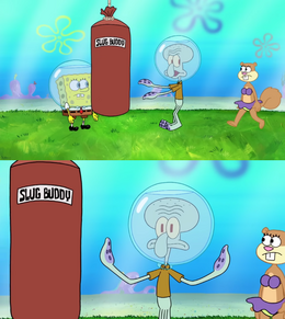 Squid Defense | Encyclopedia SpongeBobia | Fandom