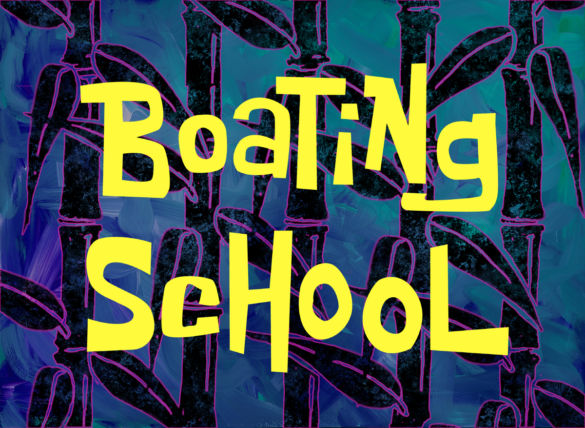 Boating Schooltranscript Encyclopedia Spongebobia Fandom