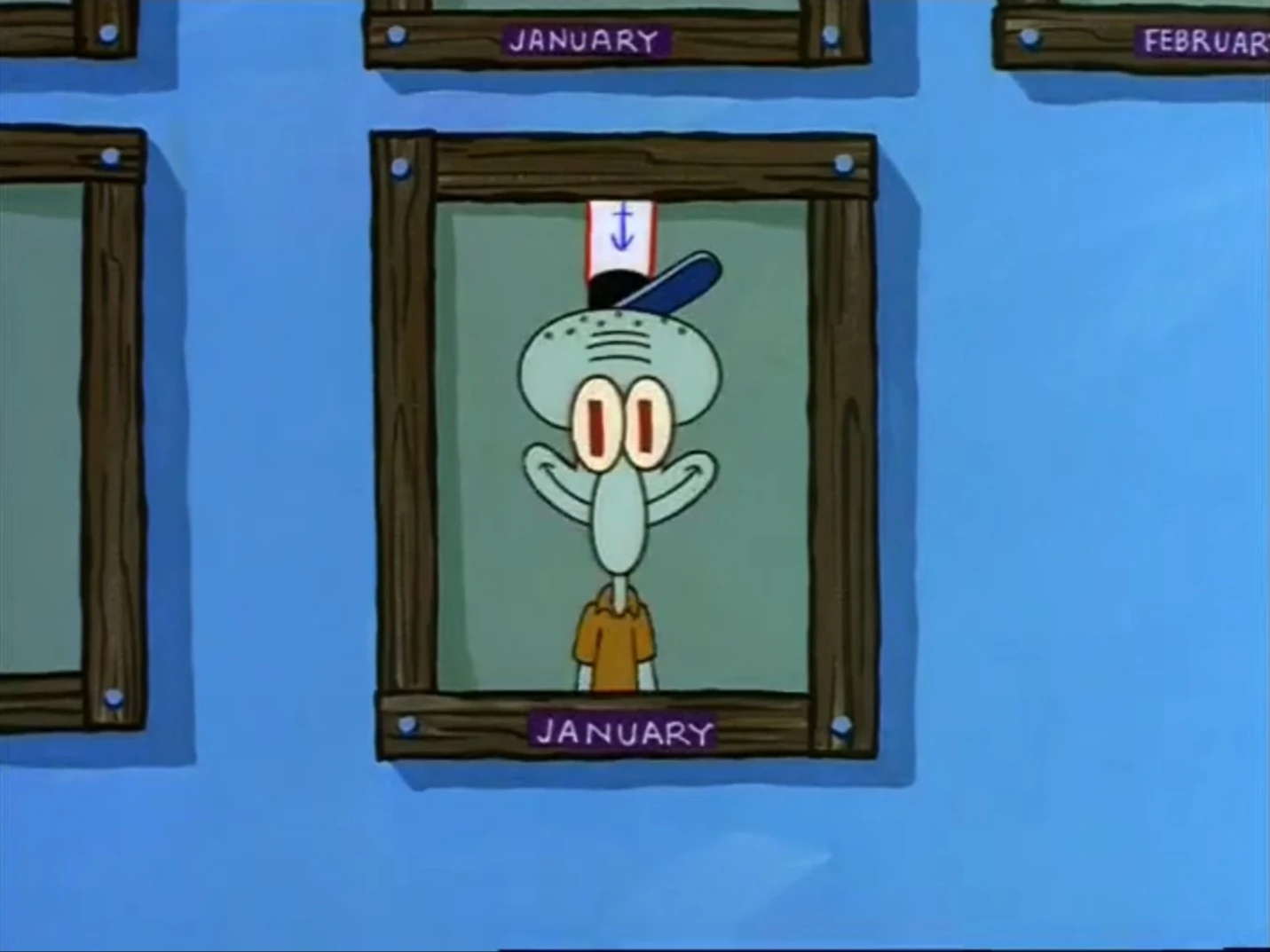 Spongebob Employee Of The Month Wall