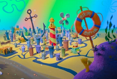 spongebob chum caverns