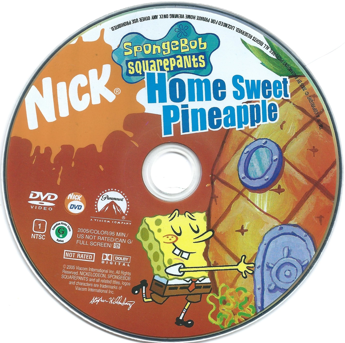 Spongebob Home Sweet Pineapple Dvd
