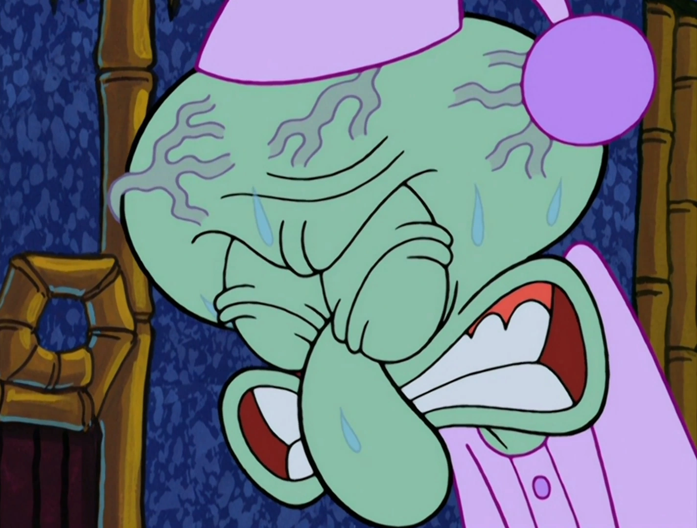 Spongebob Faccia Congelata Squidward