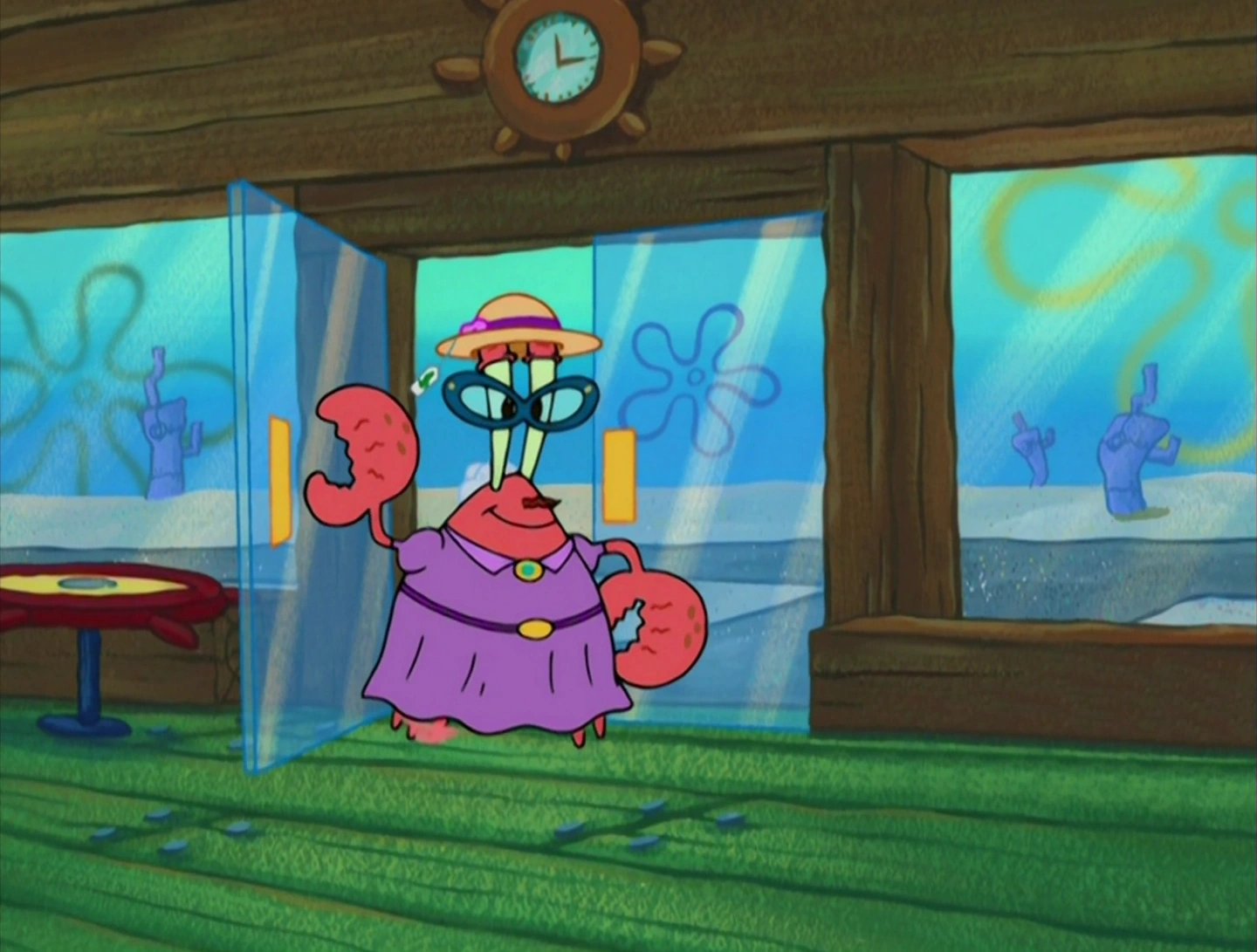 Mr Krabs Crusty Eyes