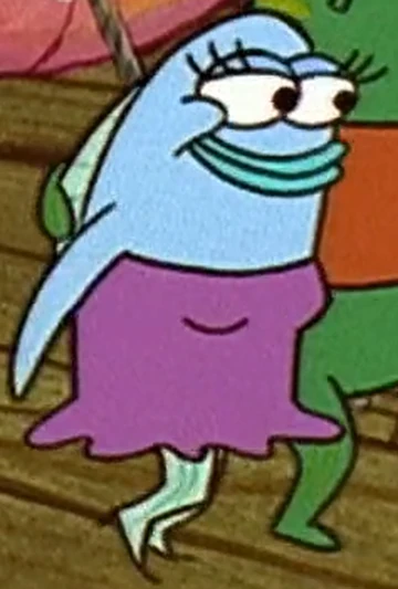 Spongebob Secret Blue Fish