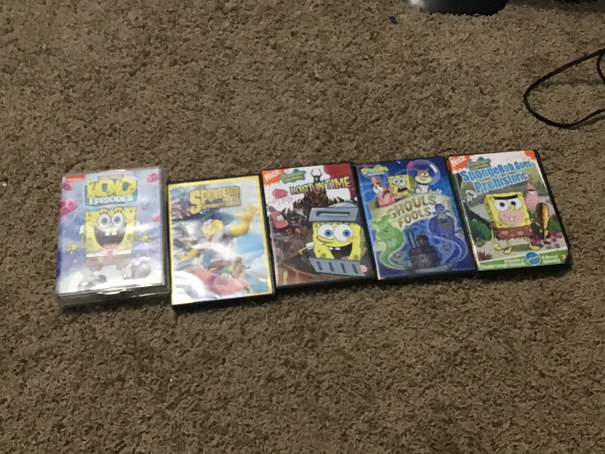 User blog:PersonThatDrinksJuice/Show me all of your spongebob dvds ...