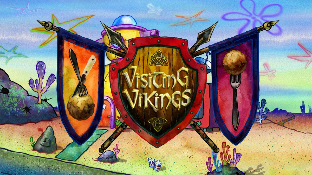 Visiting Vikings/transcript | Encyclopedia SpongeBobia | Fandom