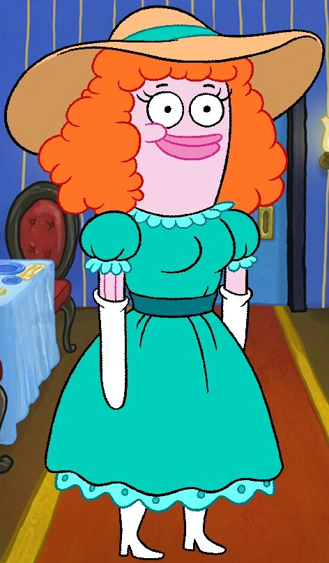 Spongebob Fish Characters Pink Lady