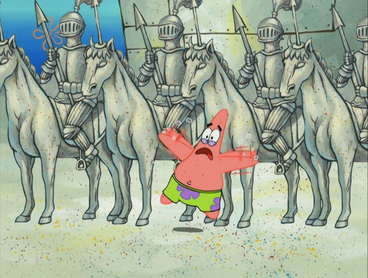 Inside Spongebob Sand