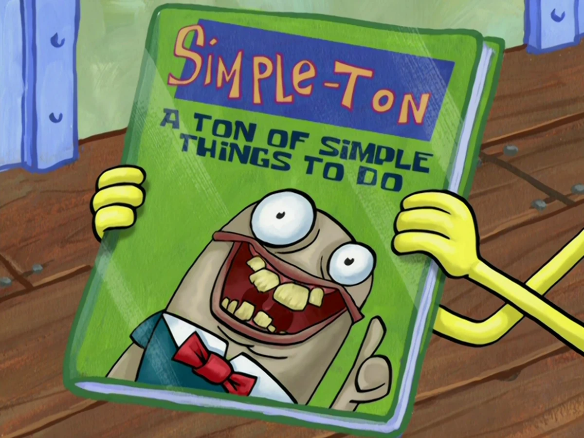 Simple-Ton | Encyclopedia SpongeBobia | Fandom