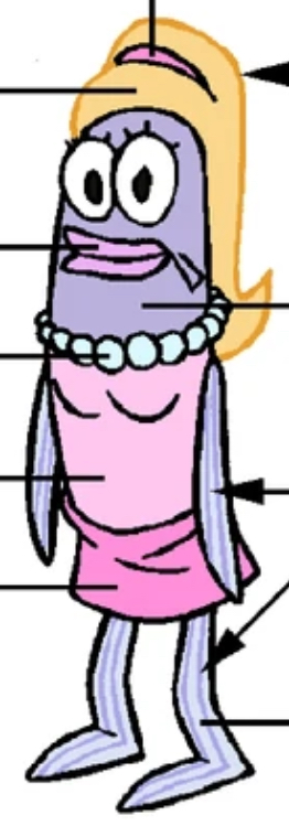 Spongebob Girl Fish Characters