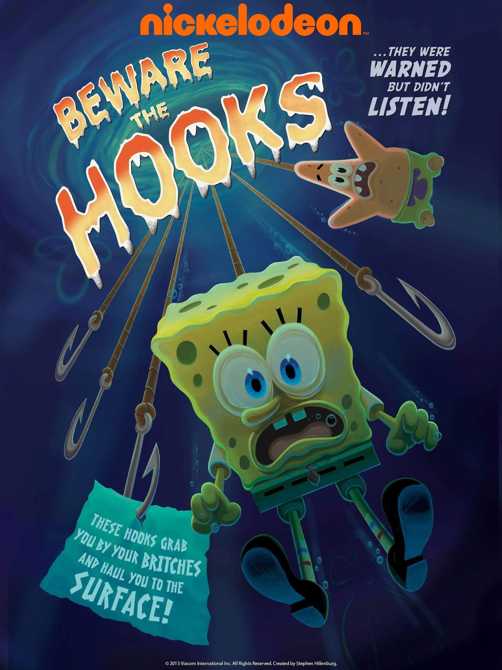 Spongebob Hooks Quotes Amazon.com: SpongeBob SquarePants Beware The
