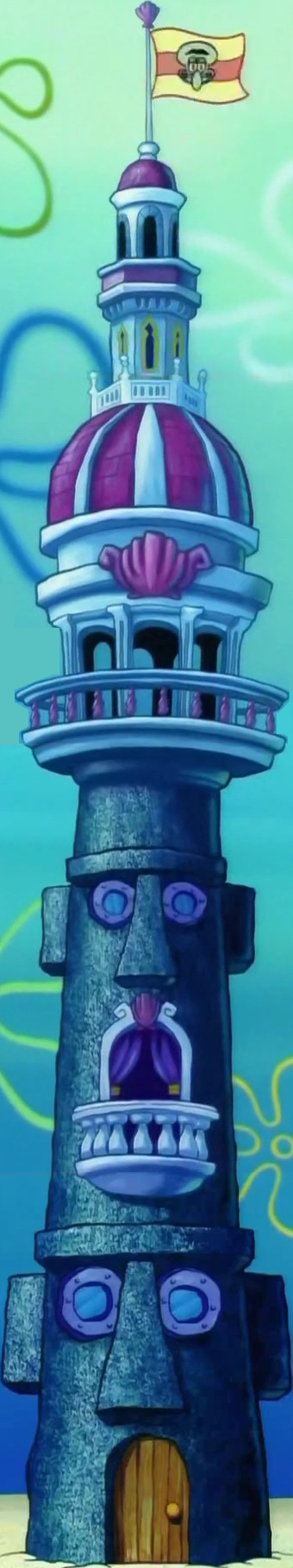 Squilliam Fancyson's tower | Encyclopedia SpongeBobia | Fandom