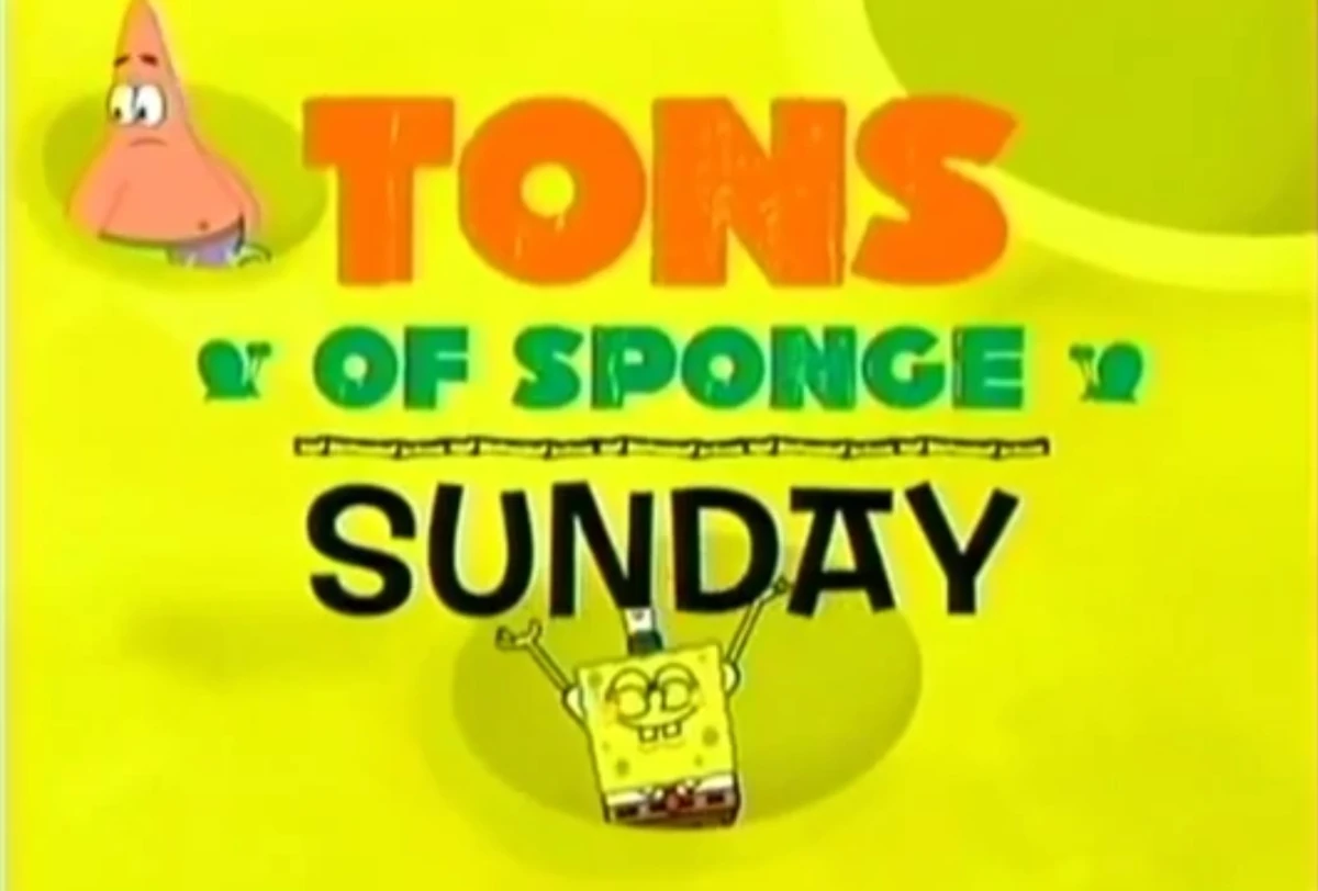 Tons of Sponge Sunday | Encyclopedia SpongeBobia | Fandom