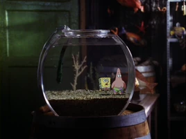 SpongeBob and Patrick Confront the Psychic Wall of Energy ...
