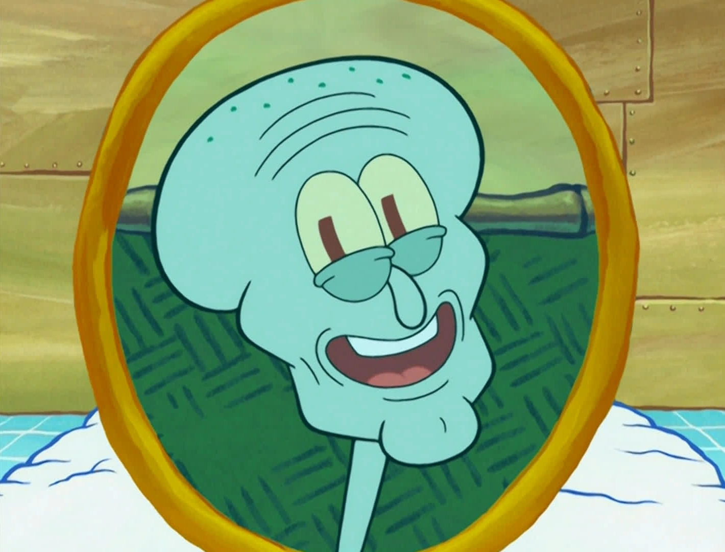 Painting Art & Collectibles Handsome Squidward etna.com.pe