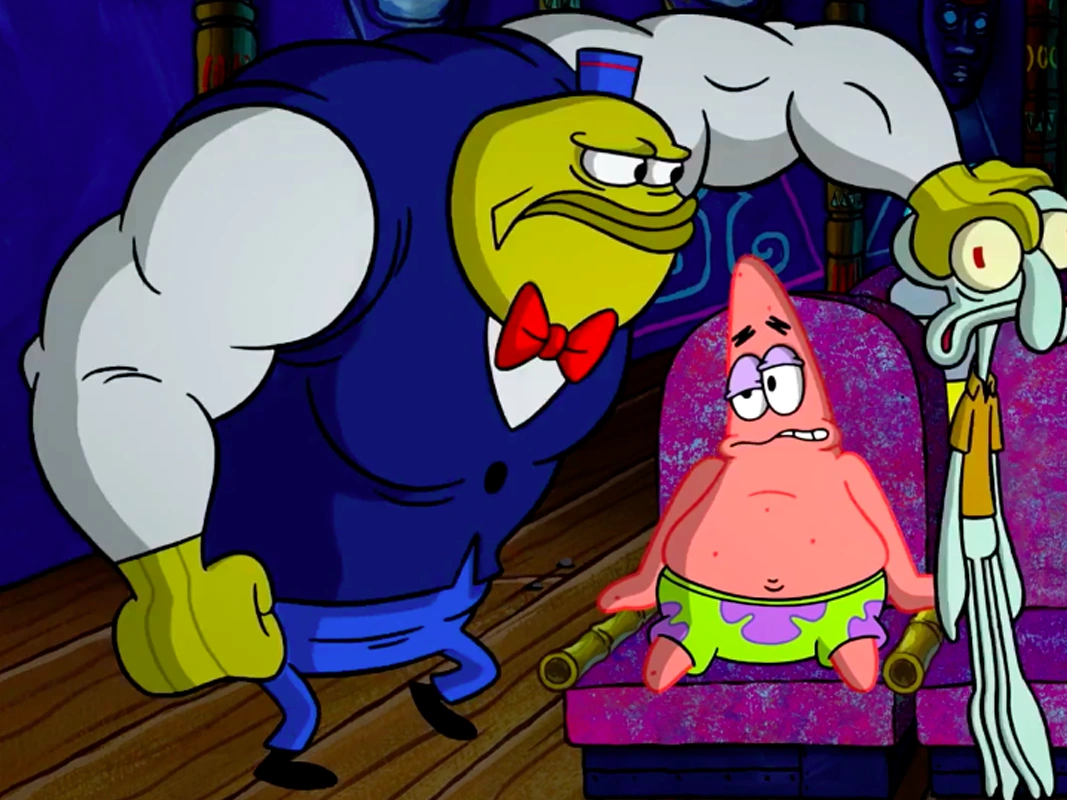 Muscular Spongebob