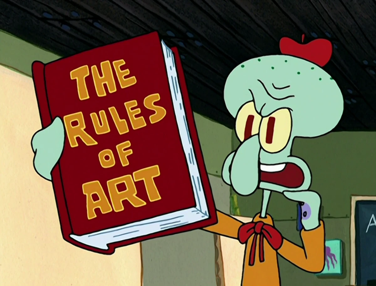 The Rules of Art | Encyclopedia SpongeBobia | Fandom