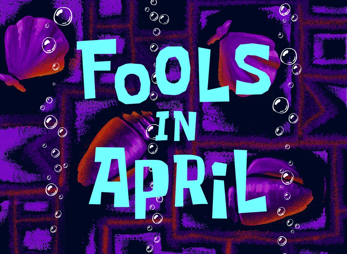 Crying Spongebob April Fools