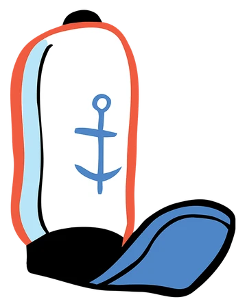 Real Krusty Krab Hat