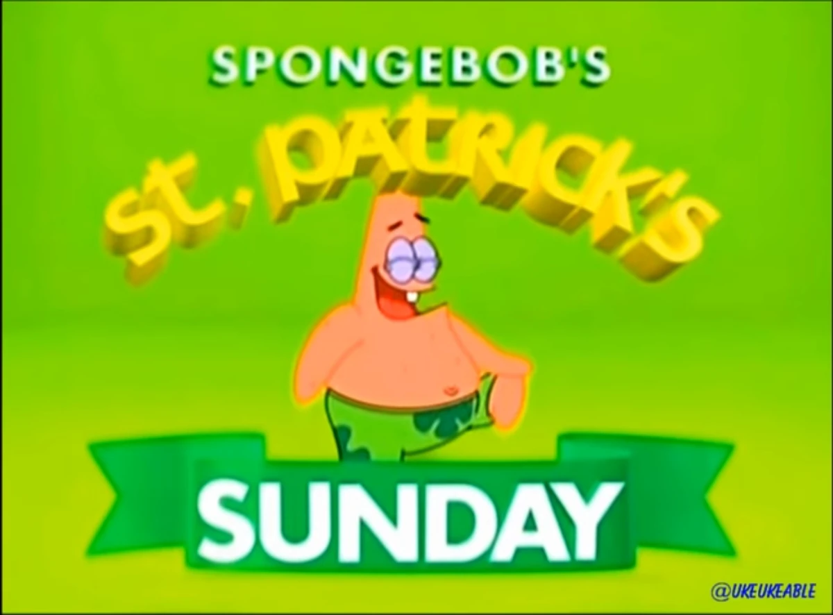 SpongeBob's St. Patrick's Sunday | Encyclopedia SpongeBobia | Fandom