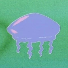 Blue Jellyfish From Spongebob