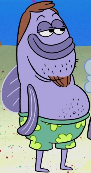 Fred Osmond caricature fish | Encyclopedia SpongeBobia | Fandom