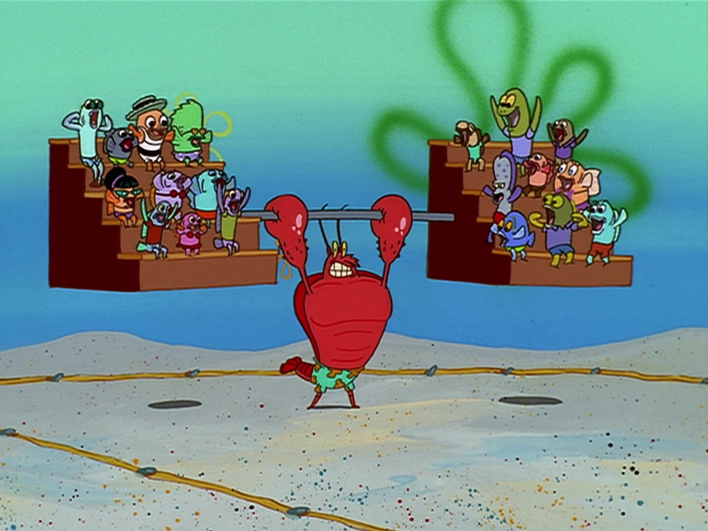 Larry the Lobster/appearances | Encyclopedia SpongeBobia | Fandom