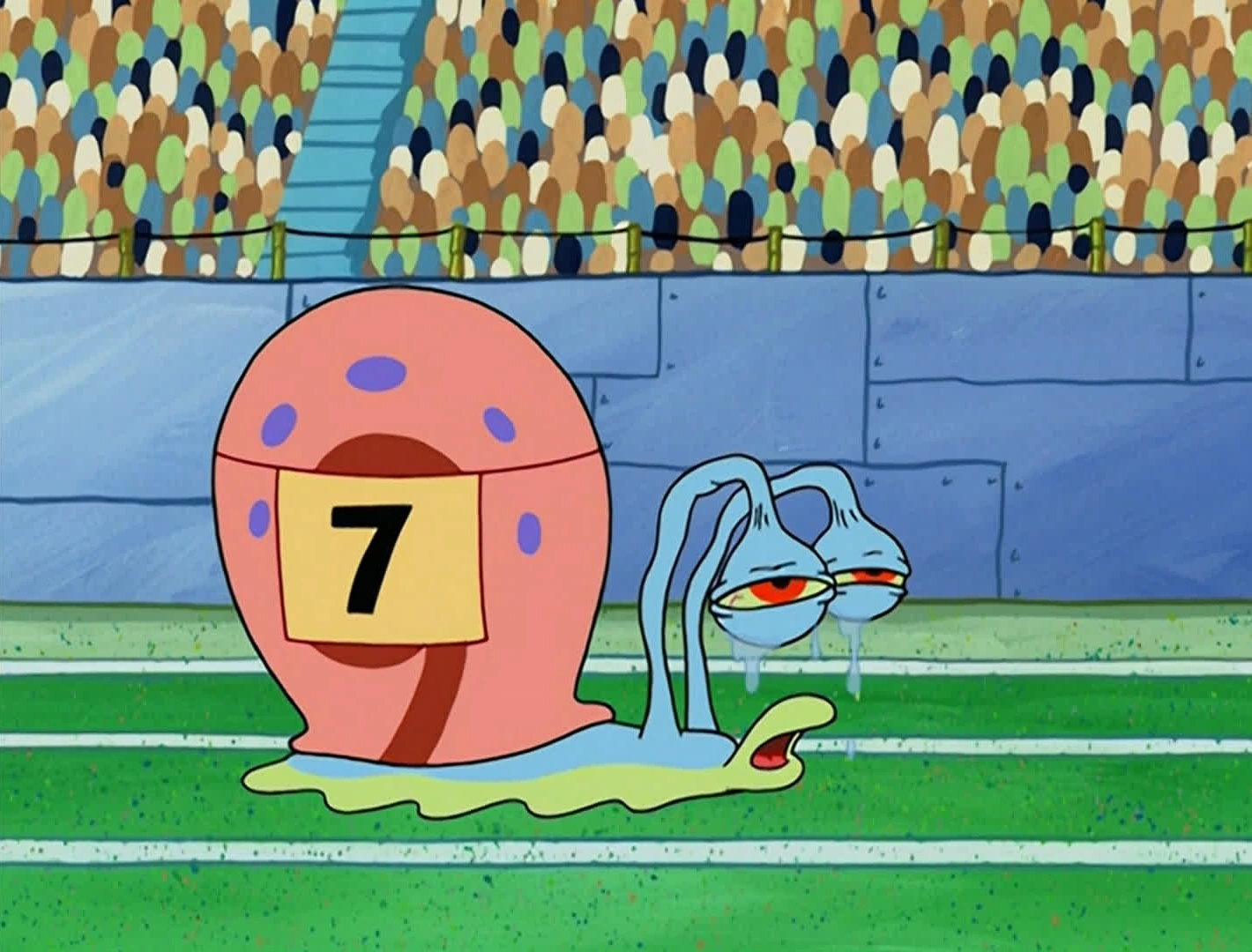 Spongebob The Great Snail Race Announcer