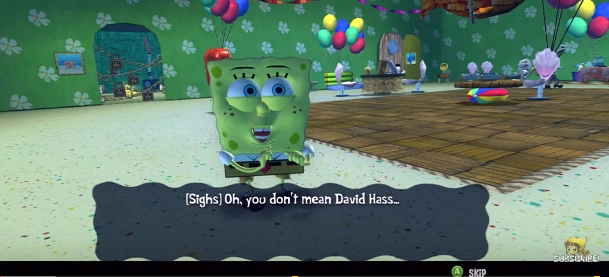 David Hasselhoff Spugna Bob