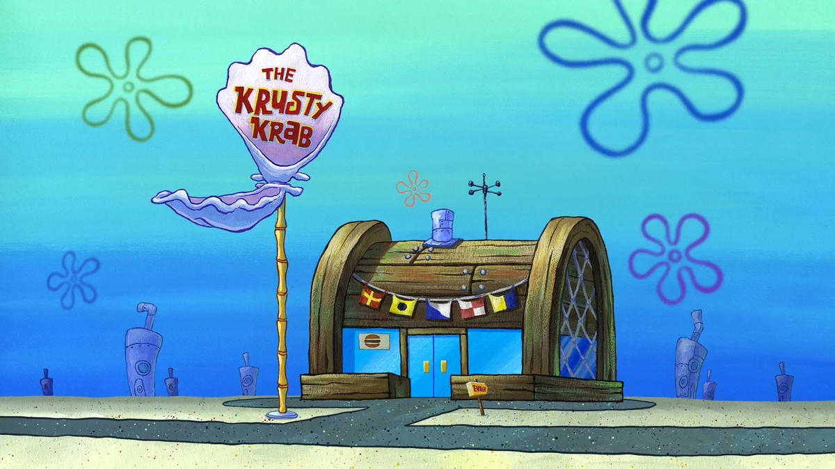 Spongebob Background Scene Krusty Krab
