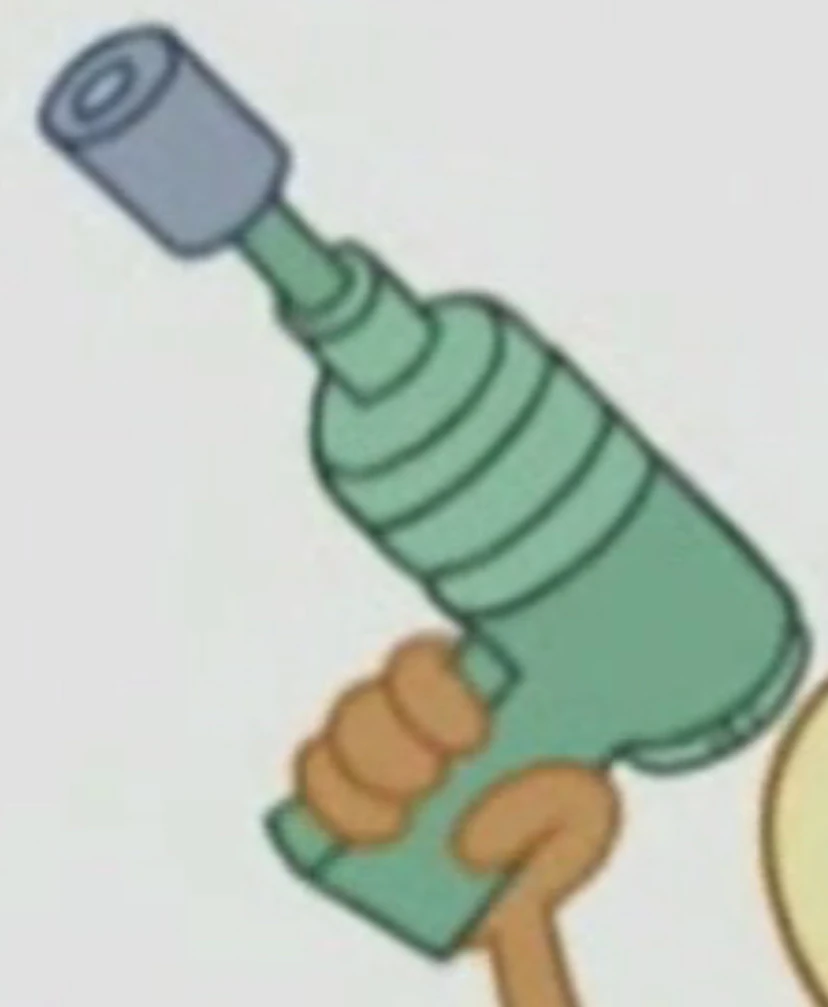 Right-angled motorized hex drill | Encyclopedia SpongeBobia | Fandom