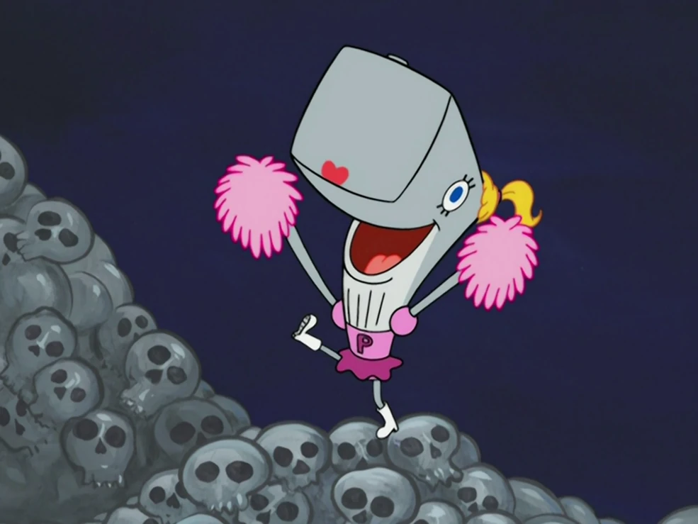 Spongebob Perle Mensch Pearl's Cyan Friend | Encyclopedia SpongeBobia