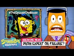 Tall Spongebob Pearl Prom