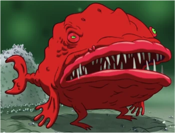 Frog fish monster | Encyclopedia SpongeBobia | Fandom