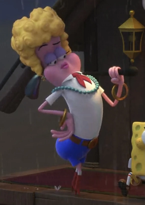 Spongebob Fish Characters Pink Lady