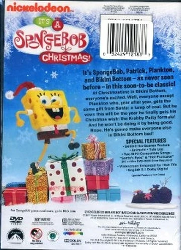 its a spongebob christmas coloring pages