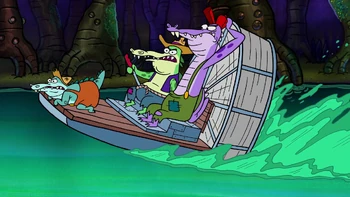 Crocodiles' hovercraft | Encyclopedia SpongeBobia | Fandom