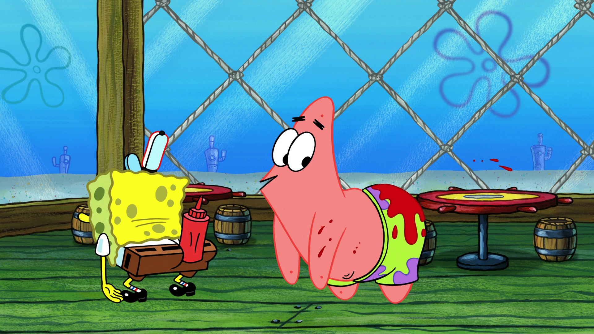 Spongebob In The Kitchen