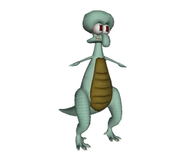 Squidasaurus Rex | Encyclopedia SpongeBobia | Fandom