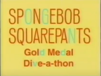 SpongeBob SquarePants Gold Medal Dive-a-thon | Encyclopedia SpongeBobia ...