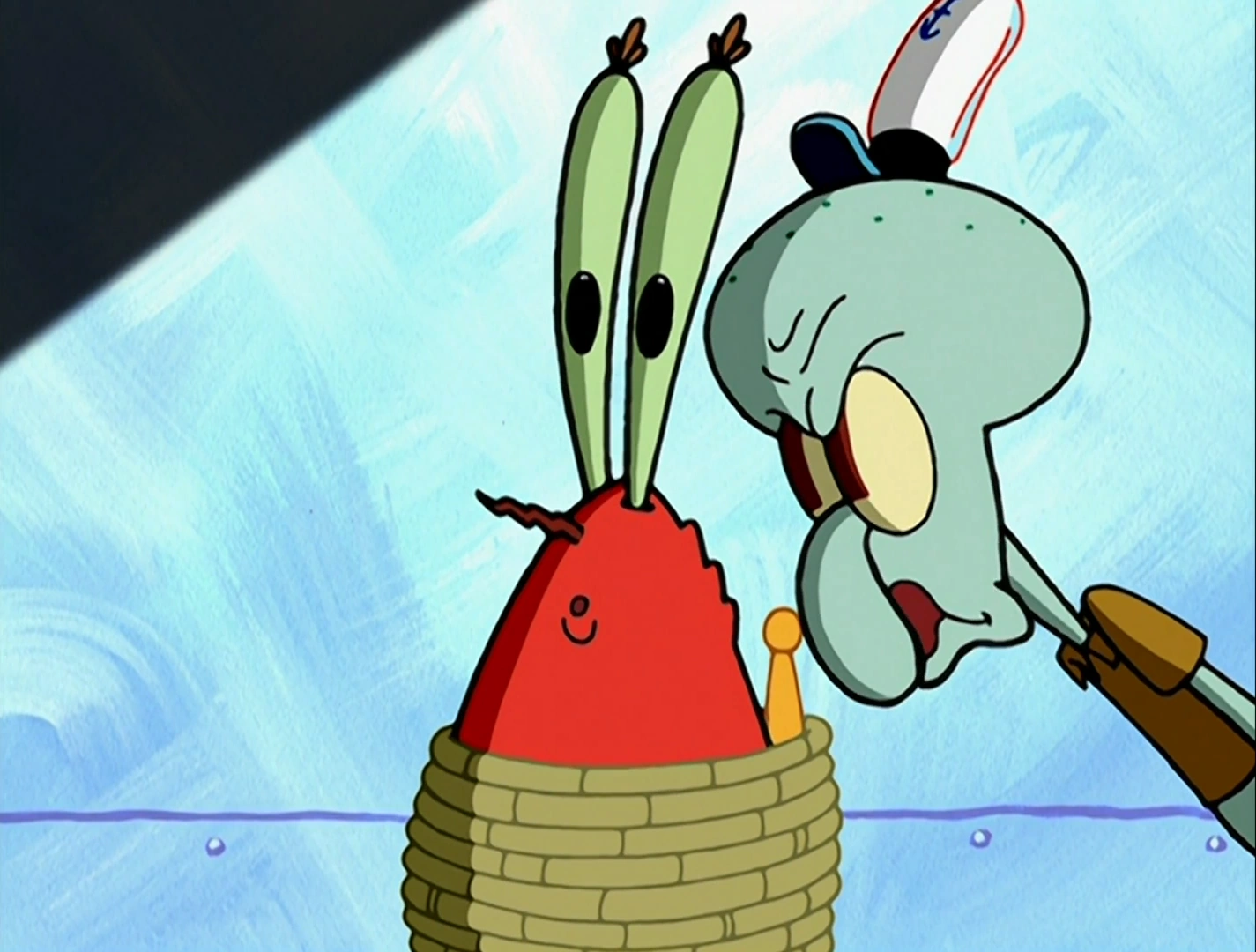 Mr Krabs Red Eyes