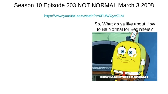 Spongebob Not Normal