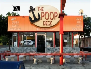 poop deck platter