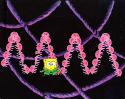 Spongebob Dancing With Jellyfish
