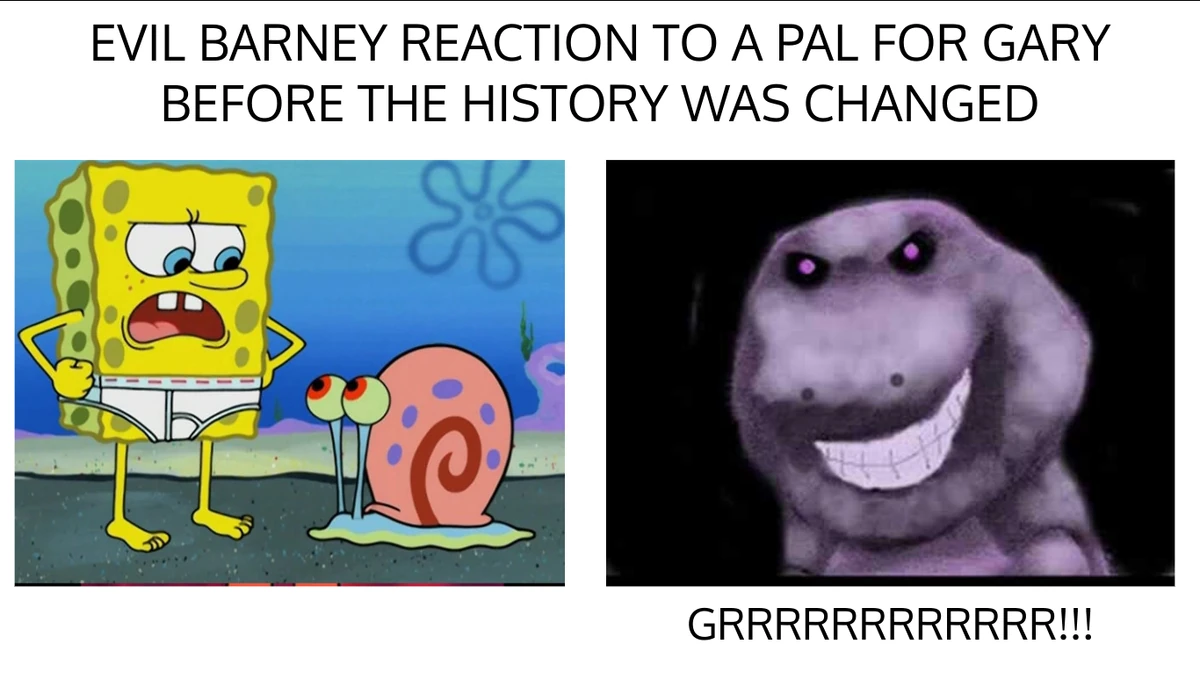 User blog:John Hohmann/Even Before I Changed The History, Barney hates ...