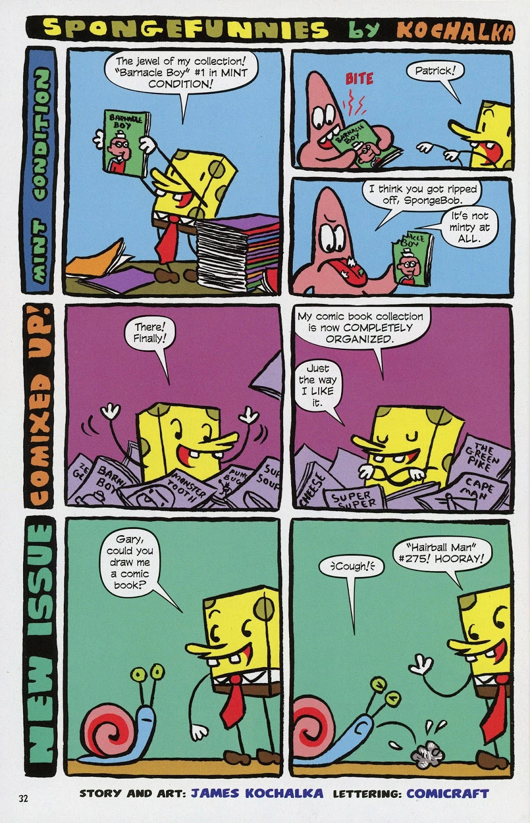 SpongeFunnies (SpongeBob Comics No. 17) | Encyclopedia SpongeBobia | Fandom
