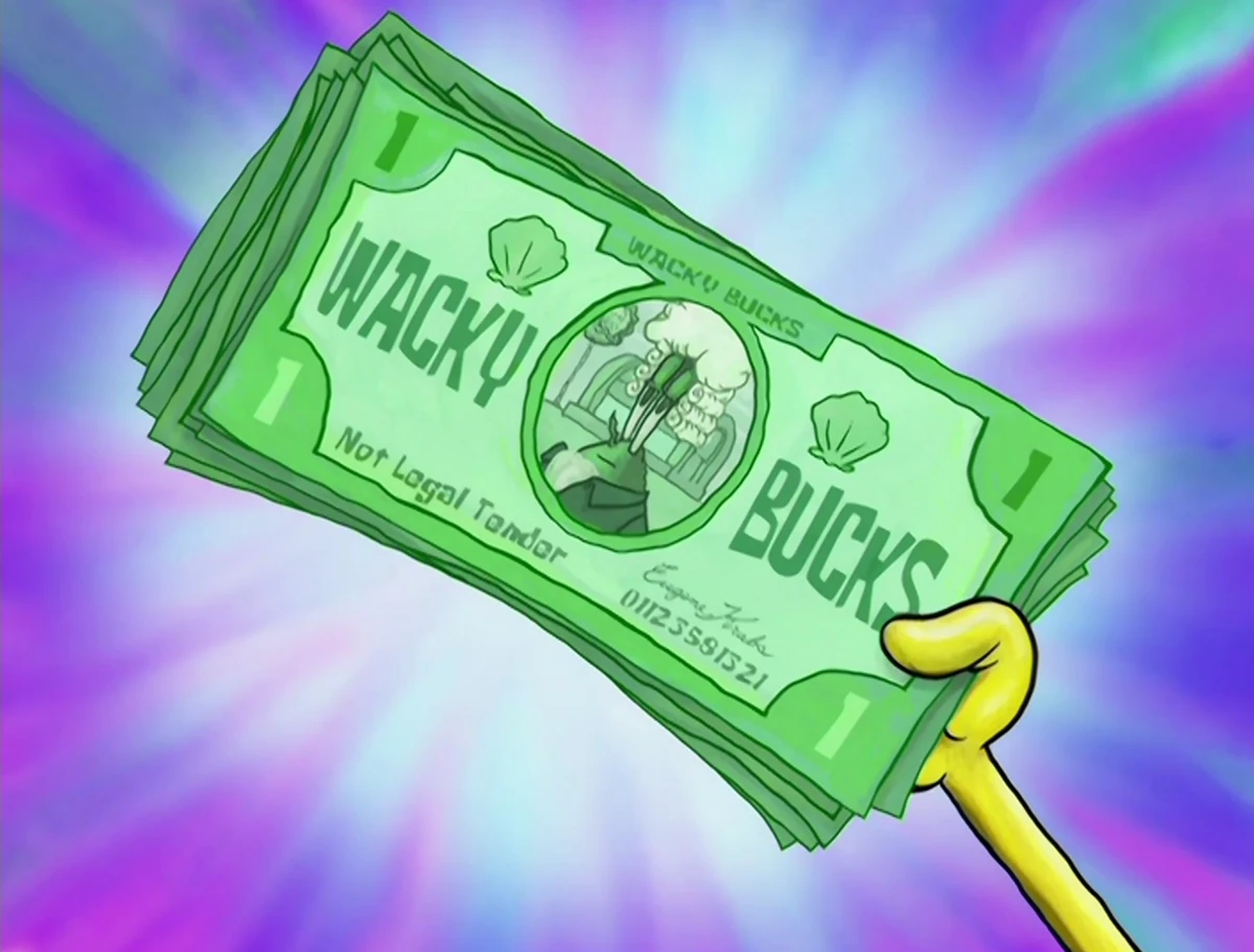 Uang aneh Tn. Krabs | SpongeBob SquarePants Wiki | Fandom