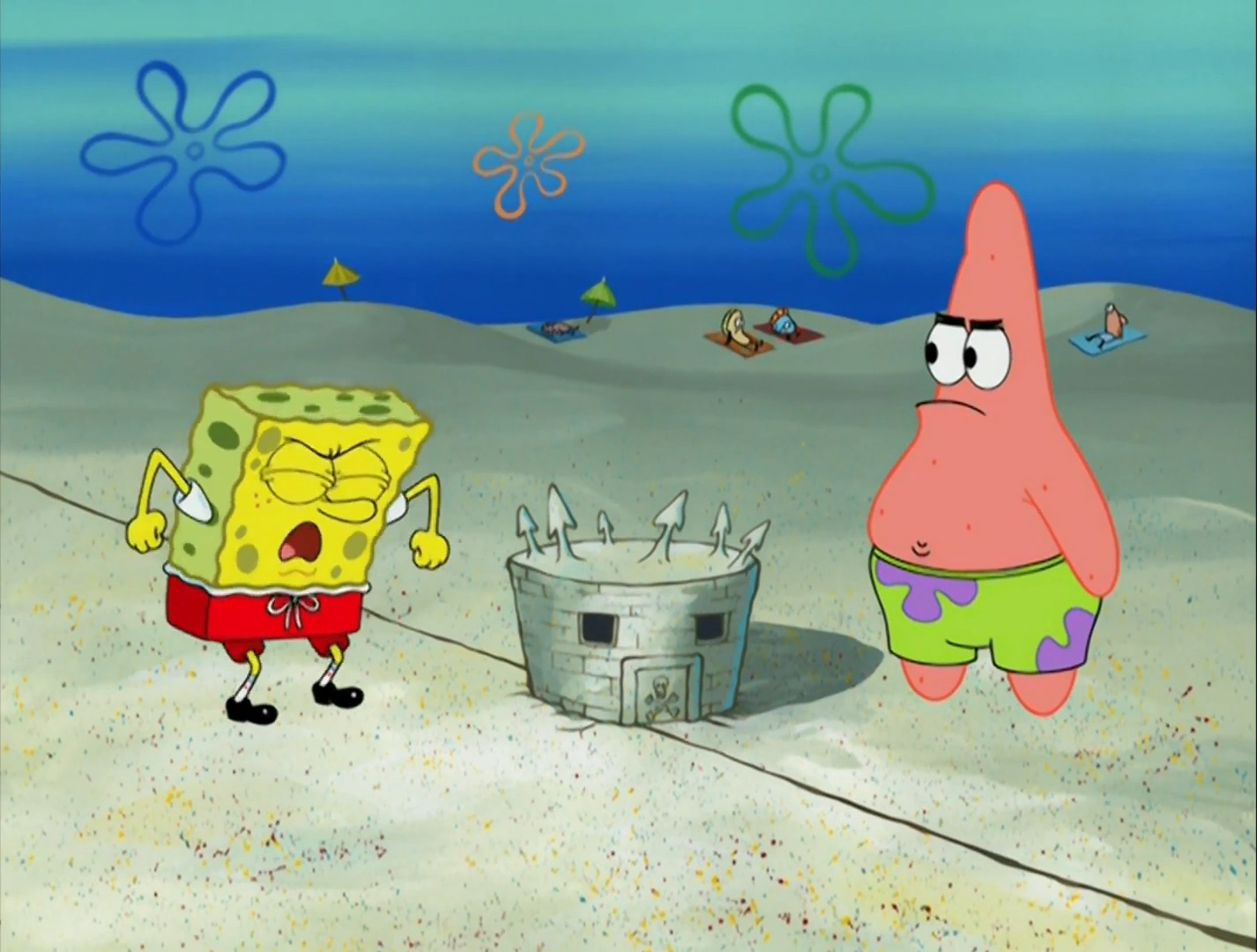 Inside Spongebob Sand